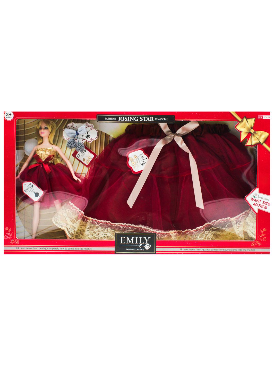 Set Muñeca Emily Rising Star — MIL NOVEDADES