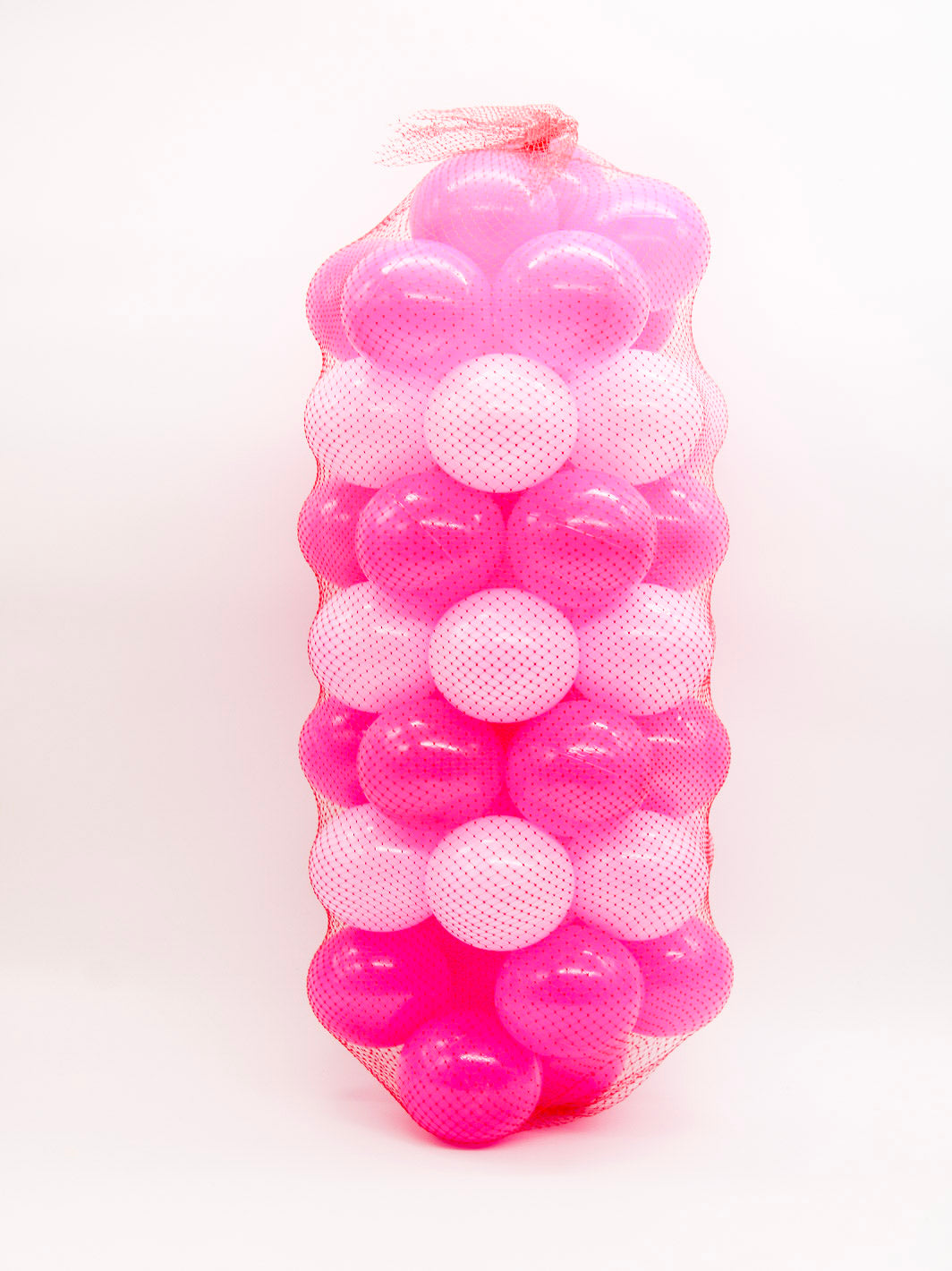 pelota de alberca multicolor rosa fiusha — MIL NOVEDADES