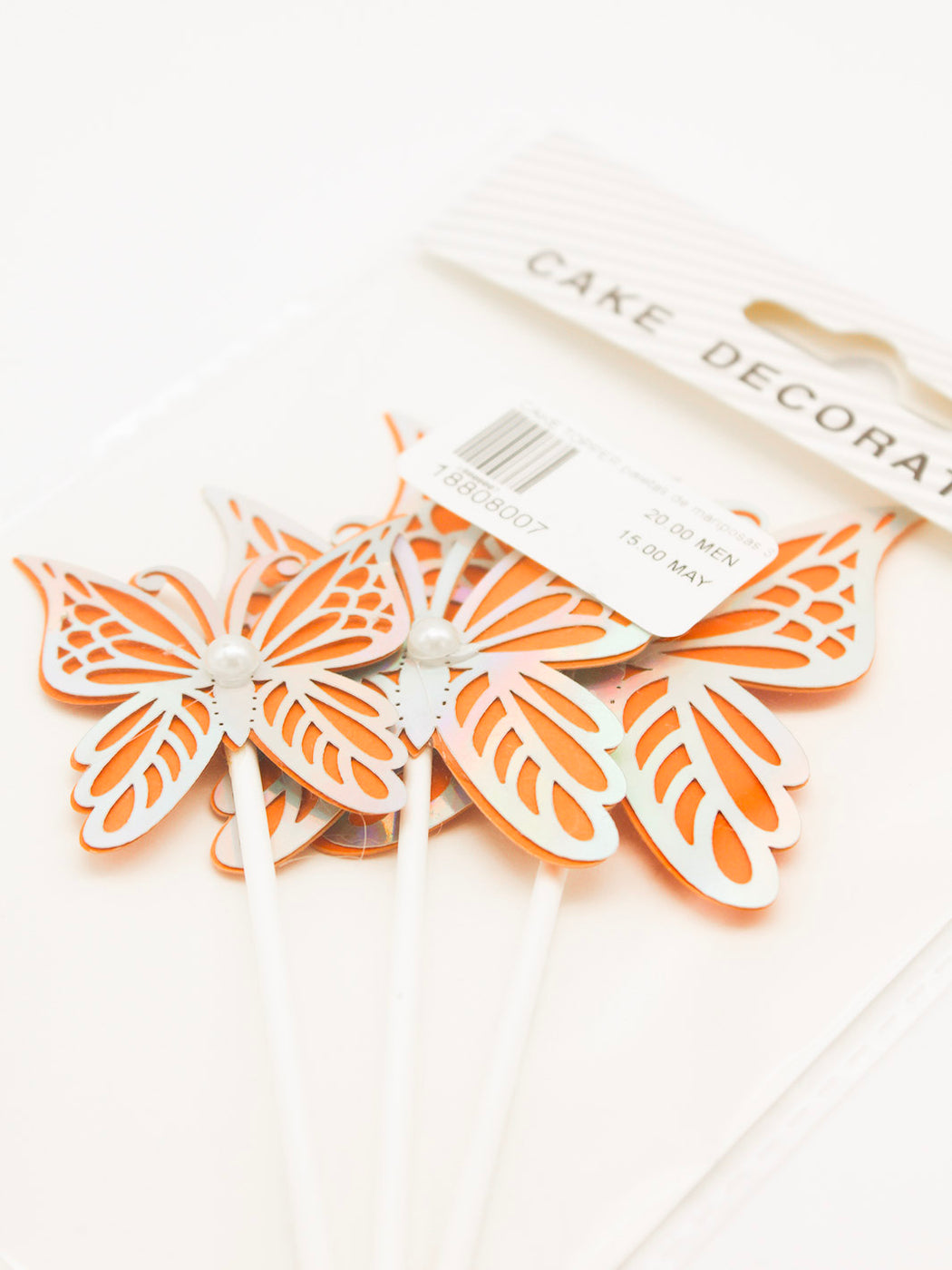 Cake topper de mariposas — MIL NOVEDADES