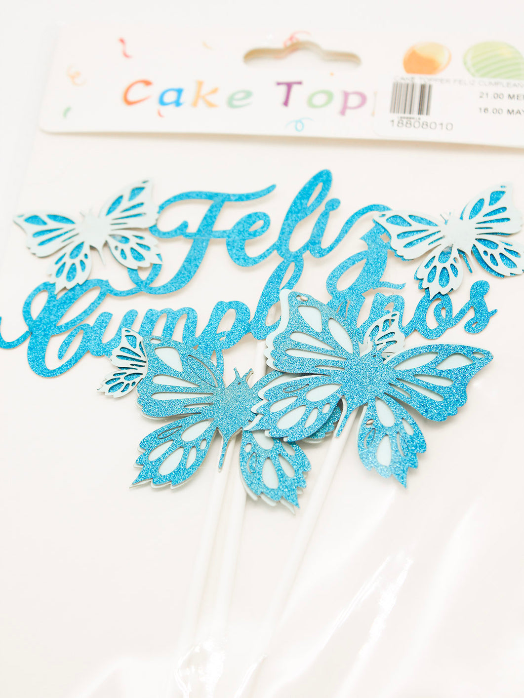Cake Topper De Feliz Cumpleaños — Mil Novedades