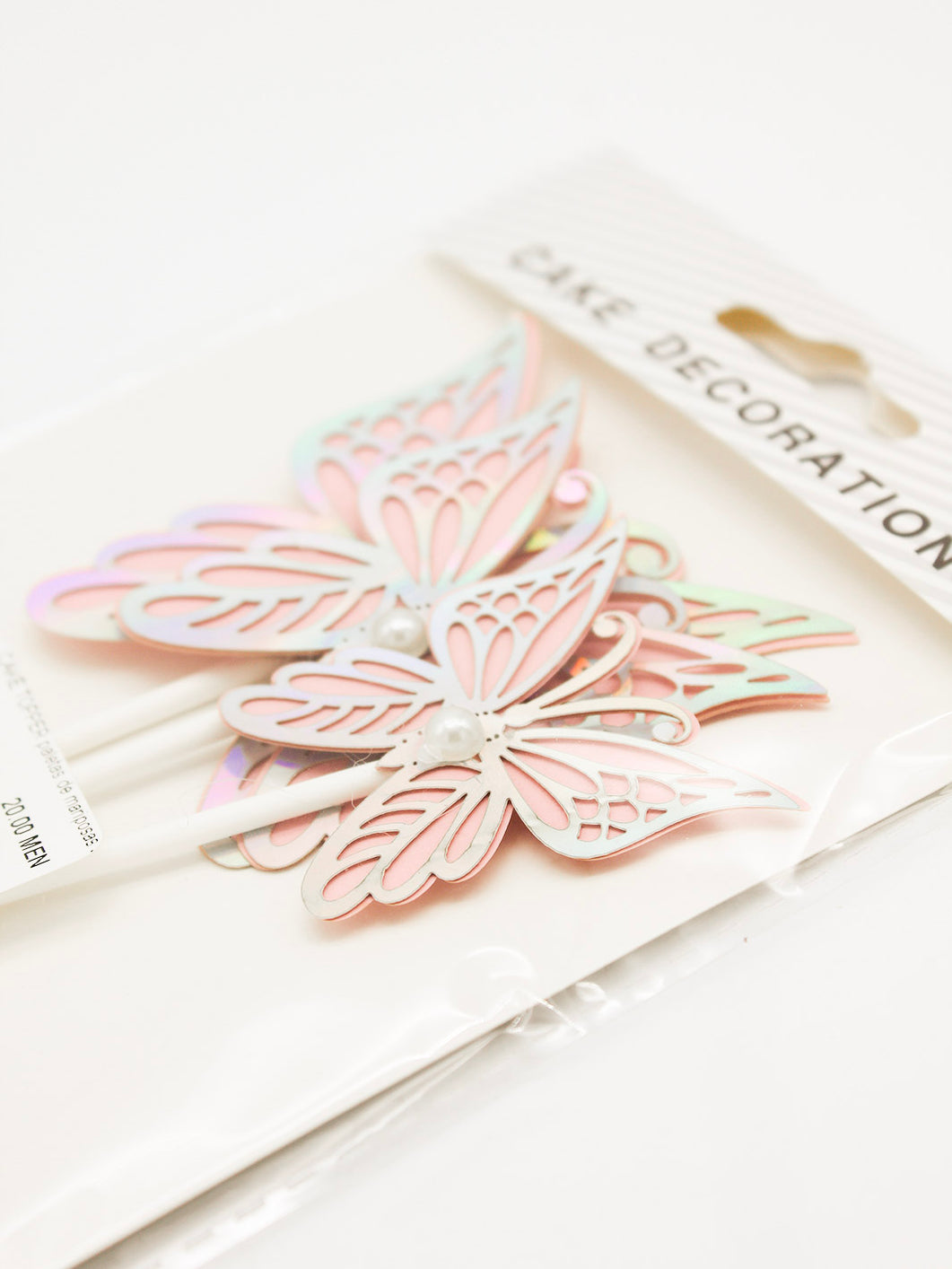 Cake topper de mariposas — MIL NOVEDADES